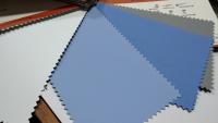China 100% Open Rate Manual Roller Shutter Multicolor Coated Light Blue for sale