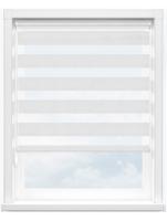 China Blackout Office Kitchen Bathroom Zebra Double Roller Blinds Horizontal Pattern for sale
