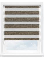 China Blackout Office Kitchen Bathroom Zebra Double Roller Blinds Horizontal Pattern for sale