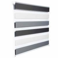 China Bathroom Zebra Roller Blinds No Punch Bathroom Toilet Kitchen Blackout Waterproof Pull Down Blinds for sale