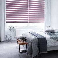 China Intelligent Electric Zebra Blind Curtain Waterproof For Home Office for sale