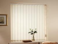 China Soft Yarn Dream Curtain Window Vertical Blinds Solid Color Semi Blind Curtain for sale