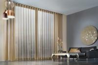 China Polyester room Partition Curtains Antibacterial Flame Retardant for sale