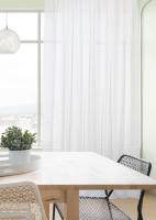 China Semi Dark Electric Snake Shaped polyester Curtain Sun Protection And Insulation for sale