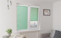 China Non Punching Embedded Electric Honeycomb Curtain For Sun Shading Insulation In Sunlight Rooms for sale