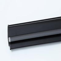 China Smart Electric Blackout Black Zebra Blind For Study Living Room for sale