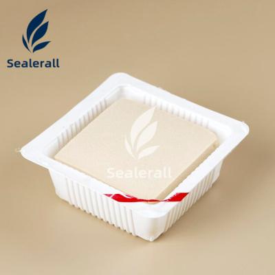 China Energy Efficient Tofu Map Sealing Machine Tray Sealer Packaging Machine for sale