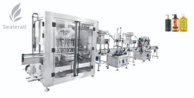 China Automatic Liquid Filling Production Line GMP Wear Resistant With Stainless Steel Material for sale