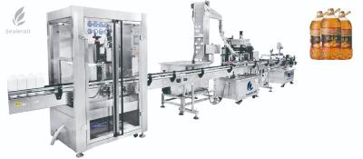 China High Tech Fully Automatic Bottle Filling Machine High Efficiency With Safe Design for sale