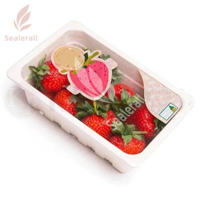 China Custom Map Tray Sealer Automatic For Fresh Strawberry 220V/50HZ for sale