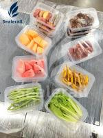 China Fresh Meat MAP Packaging Sealer Machine Automatic Tray Sealing Machine for sale