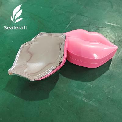 China Special Shaped Plastic Cup Lid Sealer Machine 220V With Stainless Steel Appearance for sale