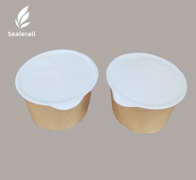 China Energy Saving Fully Automatic Cup Sealing Machine Accurate With Aluminum Lid for sale
