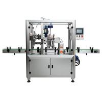 China Pneumatic Bottle Sealing Machine 304 Stainless Steel 1000-1200 boxes/hour for sale