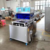 China Vertical Expansion 304 Stainless Steel Pneumatic Tray Sealer for Fully Automatic Cup Sealing for sale