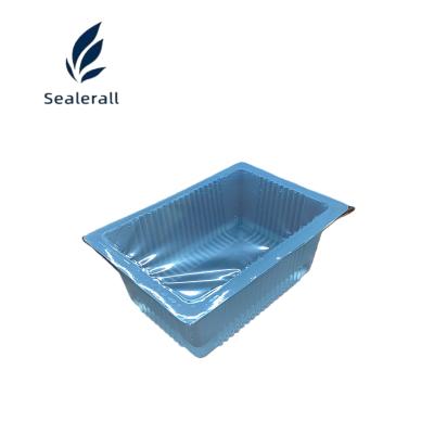 China LD802 PLUS Automatic Sealing Machine with 900–1000 Boxes/Hour, Quick-Change Molds, and Pneumatic Heat Sealing for Tofu Packaging for sale