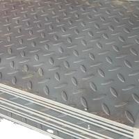 China Hot Rolled Steel Checkered Plate SPHC SS400 0.8-12mm Non-Alloy Steel Sheet for sale