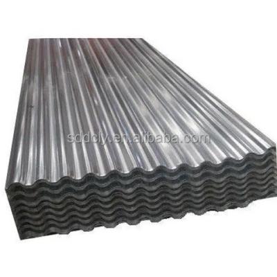 China Galvanized Corrugated Steel Sheet Coil 3-8 Ton Weight 1800-2000mm Length HDGI Coating for sale