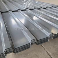 China 0.17mm Galvanized GI Corrugated Steel Roofing Sheet - T-Type Profile, 30-275g/m² Zinc Coating for sale