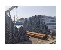 China Q235B Galvanized Steel Pipe - Round Carbon Steel with Silver Finish for Construction and Water Supply Applications for sale