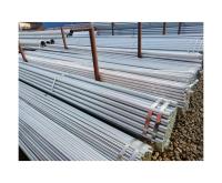 China Q235B Galvanized Steel Pipe - Round Carbon Steel with Silver Finish for Construction and Water Supply Applications for sale