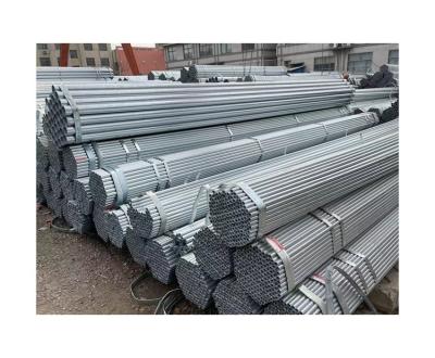 China Q235B Carbon Steel Galvanized Iron Pipe - Round Hollow Tube with Polished Surface for Construction and Water Supply for sale