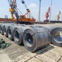 China Hot Rolled Carbon Steel Coil S235JR A36 SS400 0.8-12mm Thickness Skin Pass for sale