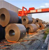 China 1000-2200mm Width Hot Rolled Carbon Steel Coils 0.8-12mm Thickness Q235 A36 SS400 for Construction for sale