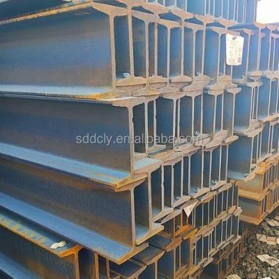 China ASTM A992 H Beam Steel 400×200mm & 75×75mm Galvanized Structural Beams for Construction Support for sale