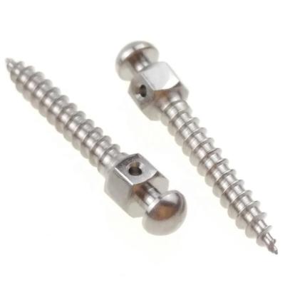 China 1.6 Titanium Self Tapping Thread Screw For Round Head Precise Fastener for sale