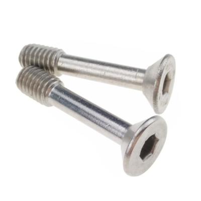 China Flat Head Grade Stainless Steel Captive Screws Hex Socket M6 304 for sale