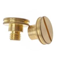 China M3 Brass Binder Post Screws Female Male Slotted Head for Book for sale
