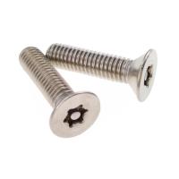 China Countersunk Head Security Screws Stainless Steel A2 M5 Fastener for sale