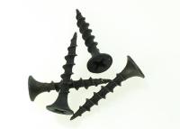 China Recess Bulge Head Drywall Screws Steel Black Phosphated for Chipboard for sale
