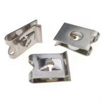 China Captive Panel Nickel Spring Steel Nuts For M3 Self Tapping Screws for sale