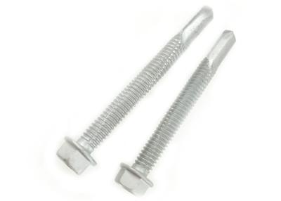 China Standard Hex Washer Head Bi Metal Screws Self Drill Fastener DIN 7504 Screws for sale