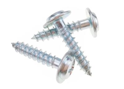 China Self Tapping Thread M4.5 Pan Washer Head Screws for Sheet Metal Galvanized Steel for sale
