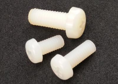 China Phillips Drive Round Head Nylon Screw M4 Standard Plastic Fastener for sale