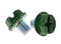 China M6 Painted Hex Washer Serrated Head Machine Screw Steel Phillips Slot Combination for sale