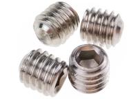 China M5 Stainless Steel Grub Screws Hexagonal Socket Cup Point DIN 916 for sale