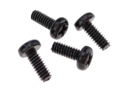 China M3 Black Plastic Screws Round Head Cross Drive For Electronics for sale