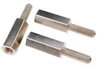 China Brass Metric Male Female Threaded Hex Standoffs for PCB Connection M4 x 20mm for sale
