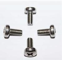 China A2 Stainless Steel License Plate Screw Torx Flat Head Security Fastener for sale