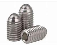 China Passivated Finish Ball Plunger Screw Spring Loaded M5 Hex Socket Set for sale