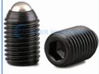 China Black Oxide Steel Ball Point Set Screw M4 Hex Socket Harden Fastener Grade 10.9 for sale