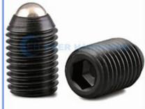 China Black Oxide Steel Ball Point Set Screw M4 Hex Socket Harden Fastener Grade 10.9 for sale