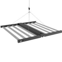 China 800w Full Spectrum High Efficiency Grow Light For Weed Growing 10-100% Know Dimming 8 Bars Foldable With Rj45 Ports for sale