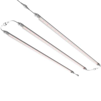 China 14W Hydroponic Daisy Chain Horticulture LED Grow Light Tube For Indoors Plants High Efficacy Samsung lm301b for sale