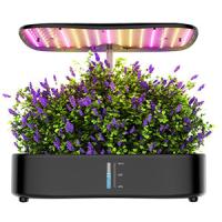 China 24 Watt Indoor Mini Garden Hydroponic Growing System 3 Mode 110-240VAC for sale