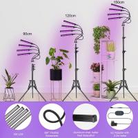China Muizlux 96 Watt Floor LED Plant Lamp Red And Blue Spectrum With Stand for sale
